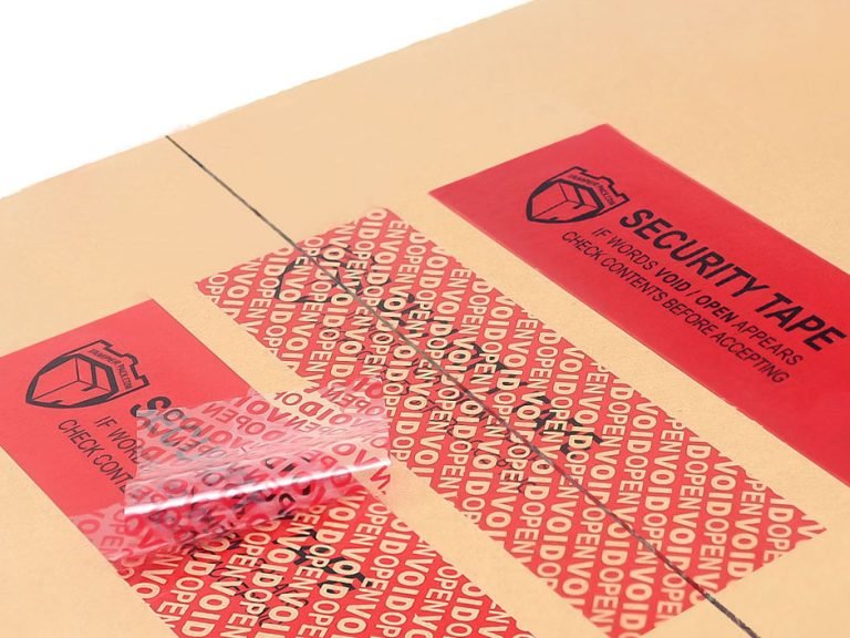 How To Apply Security Tape Correctly For Shipping And Packaging Security