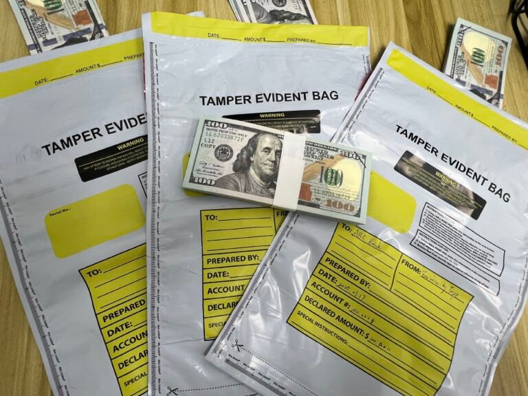 Secure Tamper Evident Bags – Secure Cash Handling & Fraud Prevention